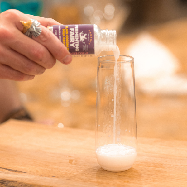 Plain Coconut Milk Kefir – Fermenting Fairy