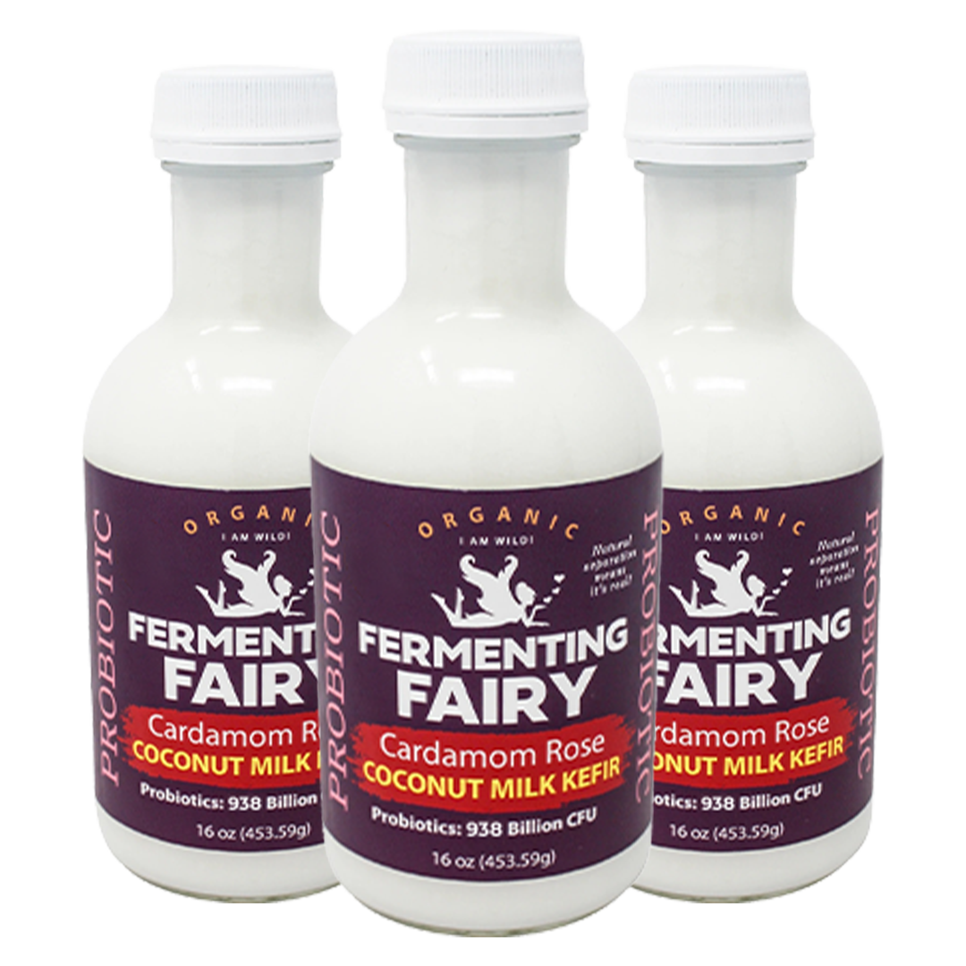 Cardamom Rose Coconut Milk Kefir - Combo
